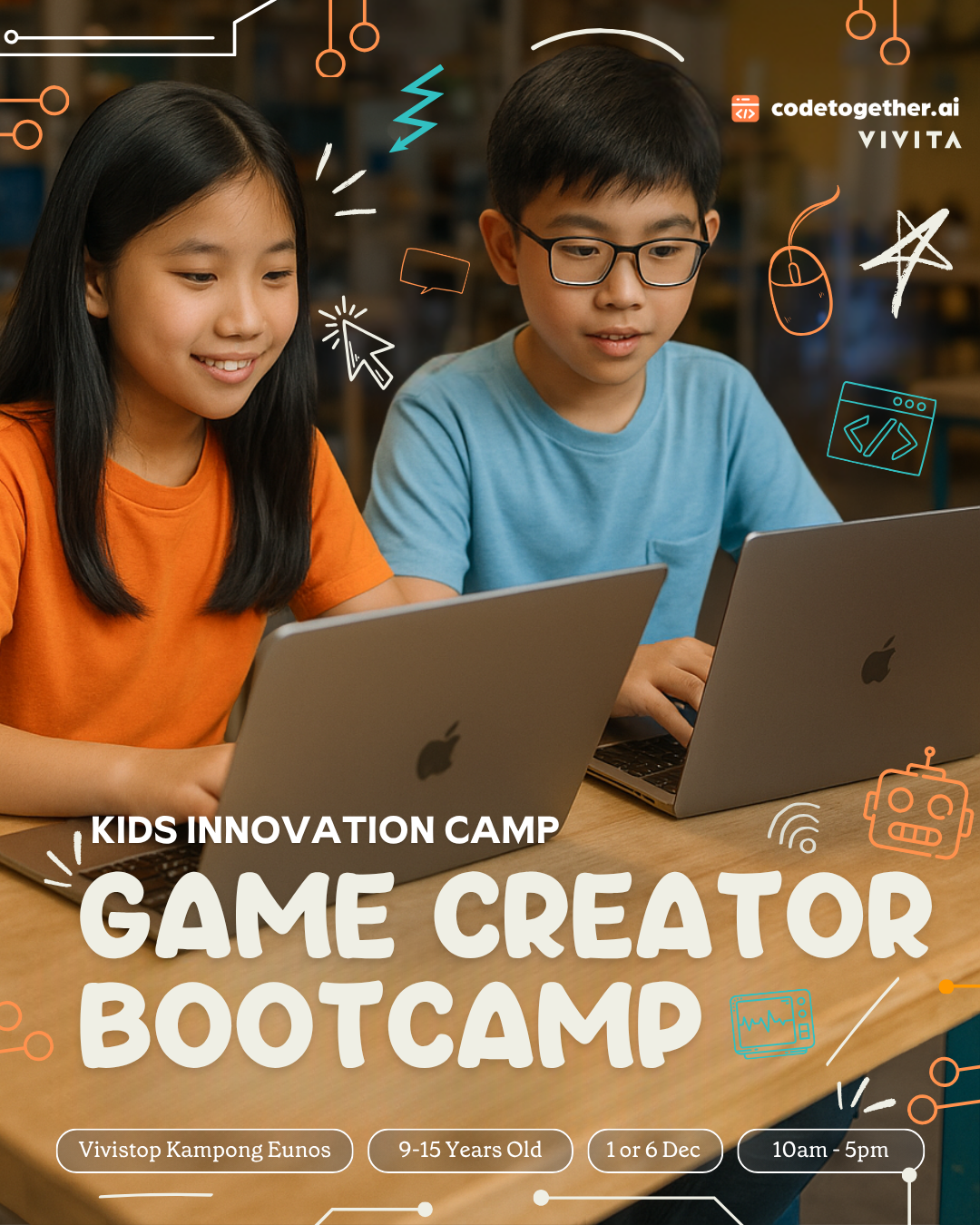 Kids Innovation Camp: Game Creator Bootcamp – citysprouts