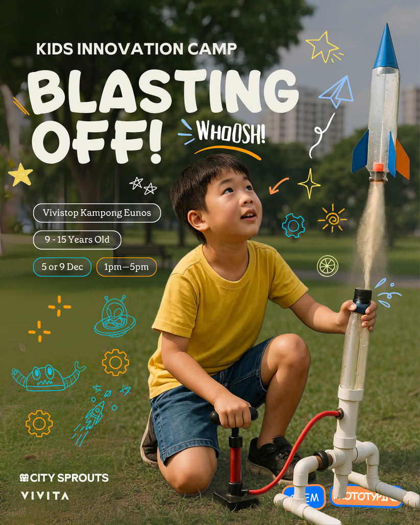 Kids Innovation Camp: Blasting Off! – citysprouts