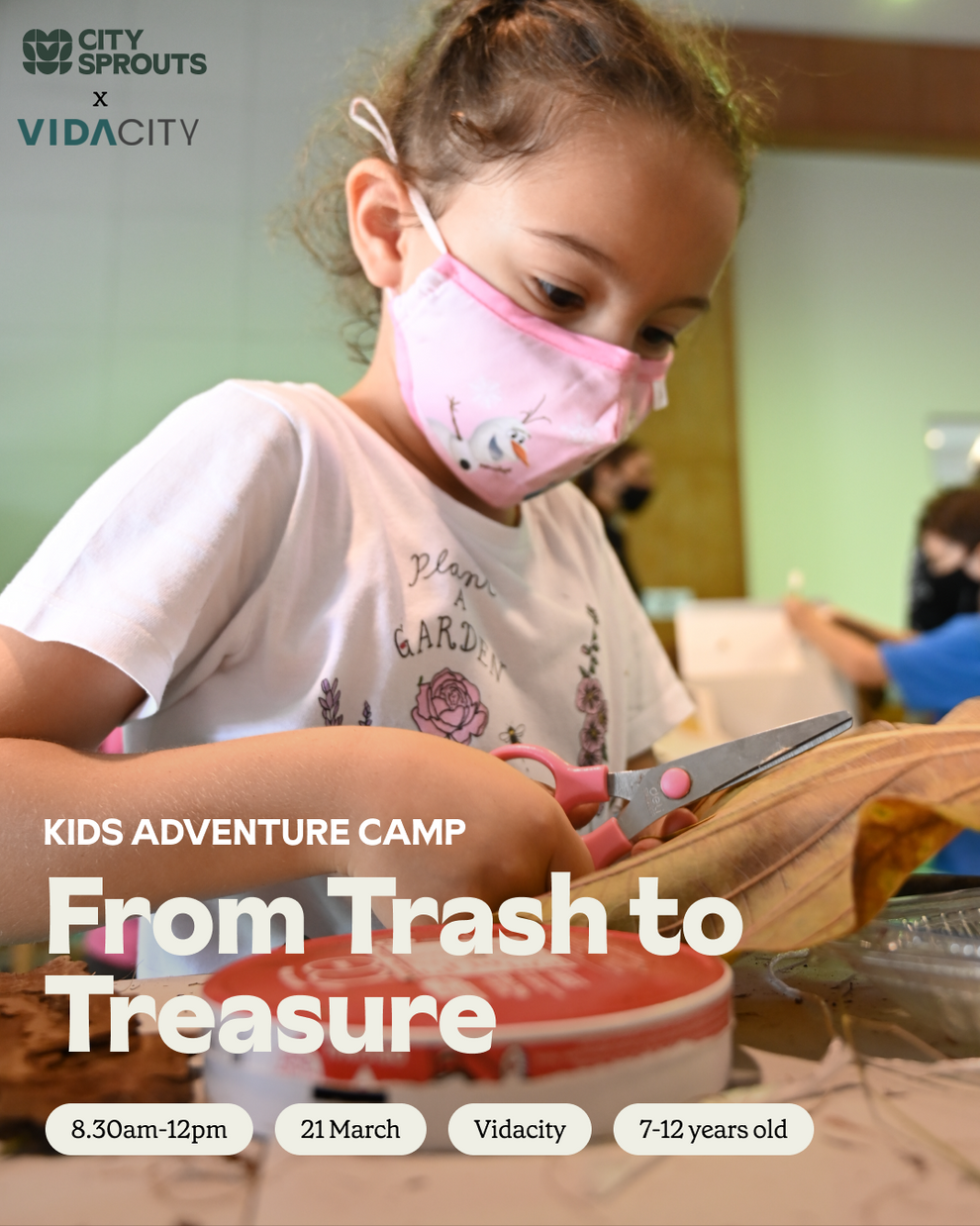 Kids Adventure Camp 2025 March: From Trash to Treasure – citysprouts