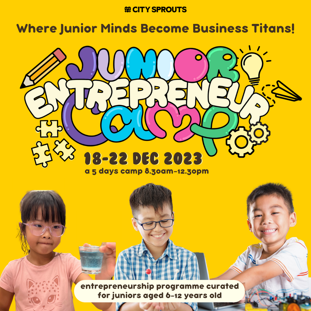 Junior Entrepreneur Camp | Launch Special – citysprouts